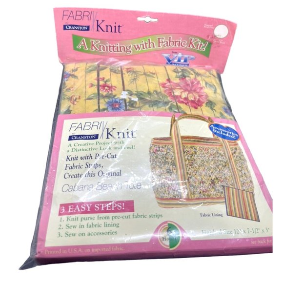 Cranston | Accessories | New Cranston Cabana Beach Tote Fabri Knit A ...